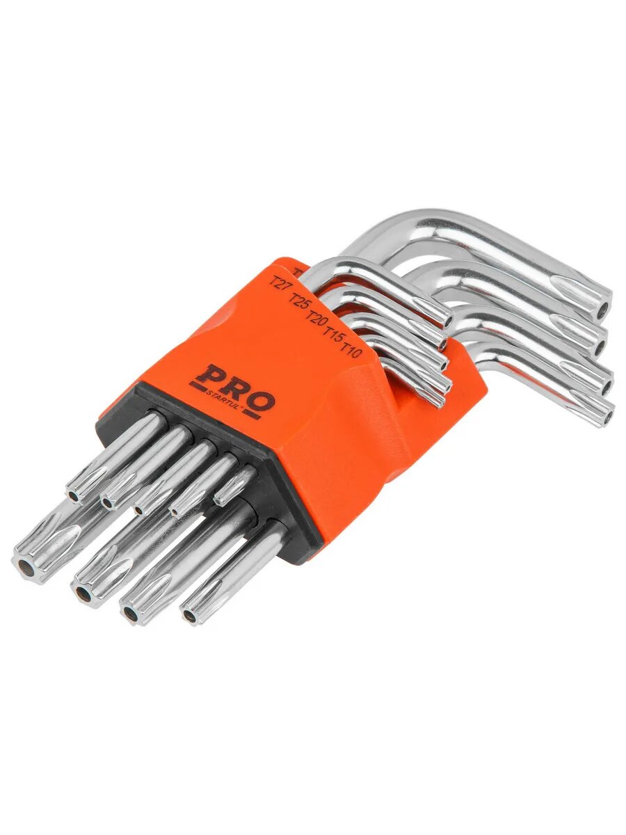 Набор ключей Torx T10-T50 9 предметов коротких PRO STARTUL (PRO-87209)