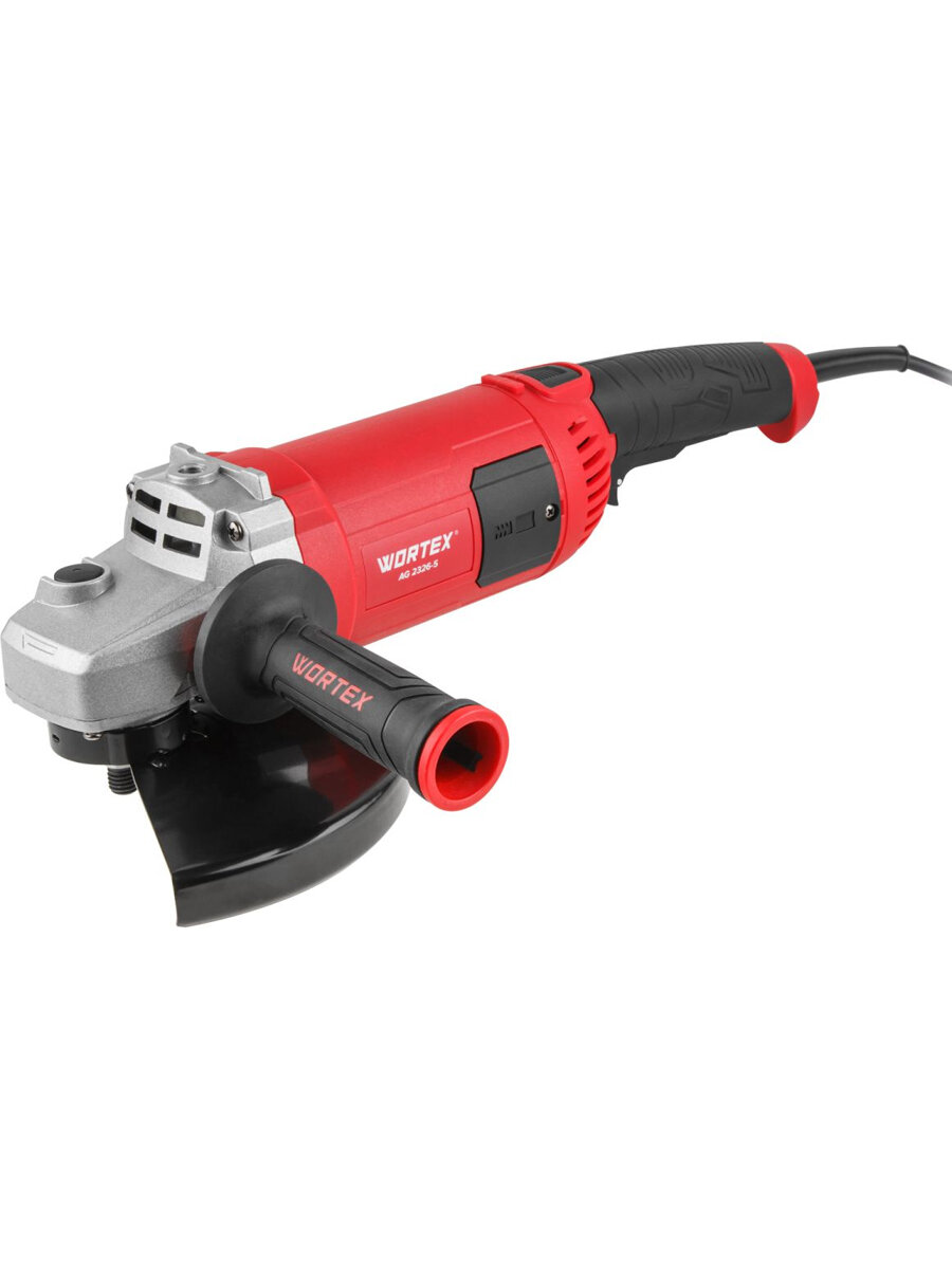Болгарка электрическая, углошлифмашина, УШМ 230 мм WORTEX AG 2326-5 (2333050)