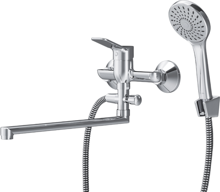 Смеситель для ванны с душем AM.PM X-Joy F85A90100, хром