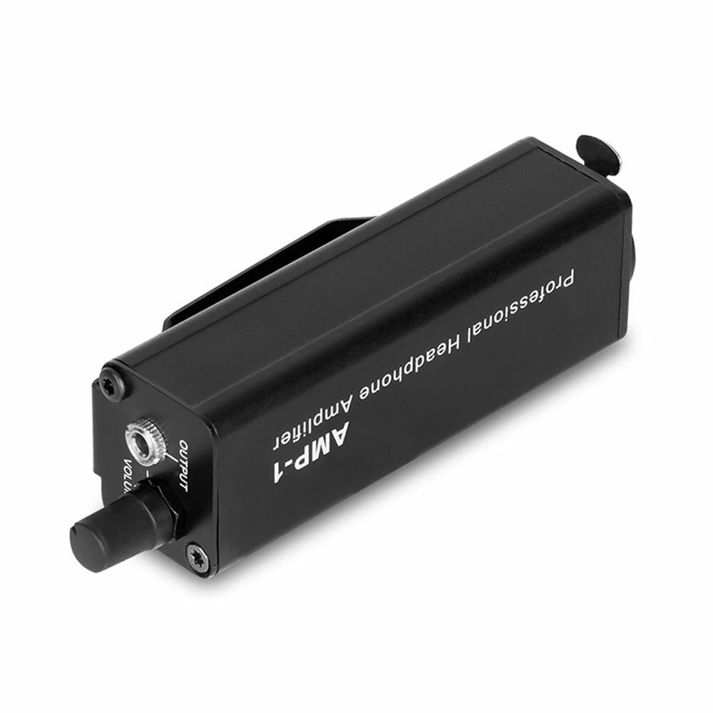 Портативный внутриканальный усилитель с аудиоконвертером XLR - 3,5 мм, ушной усилитель с функцией Plug and Play и передачей звука без потерь для создания музыки и выступлений групп