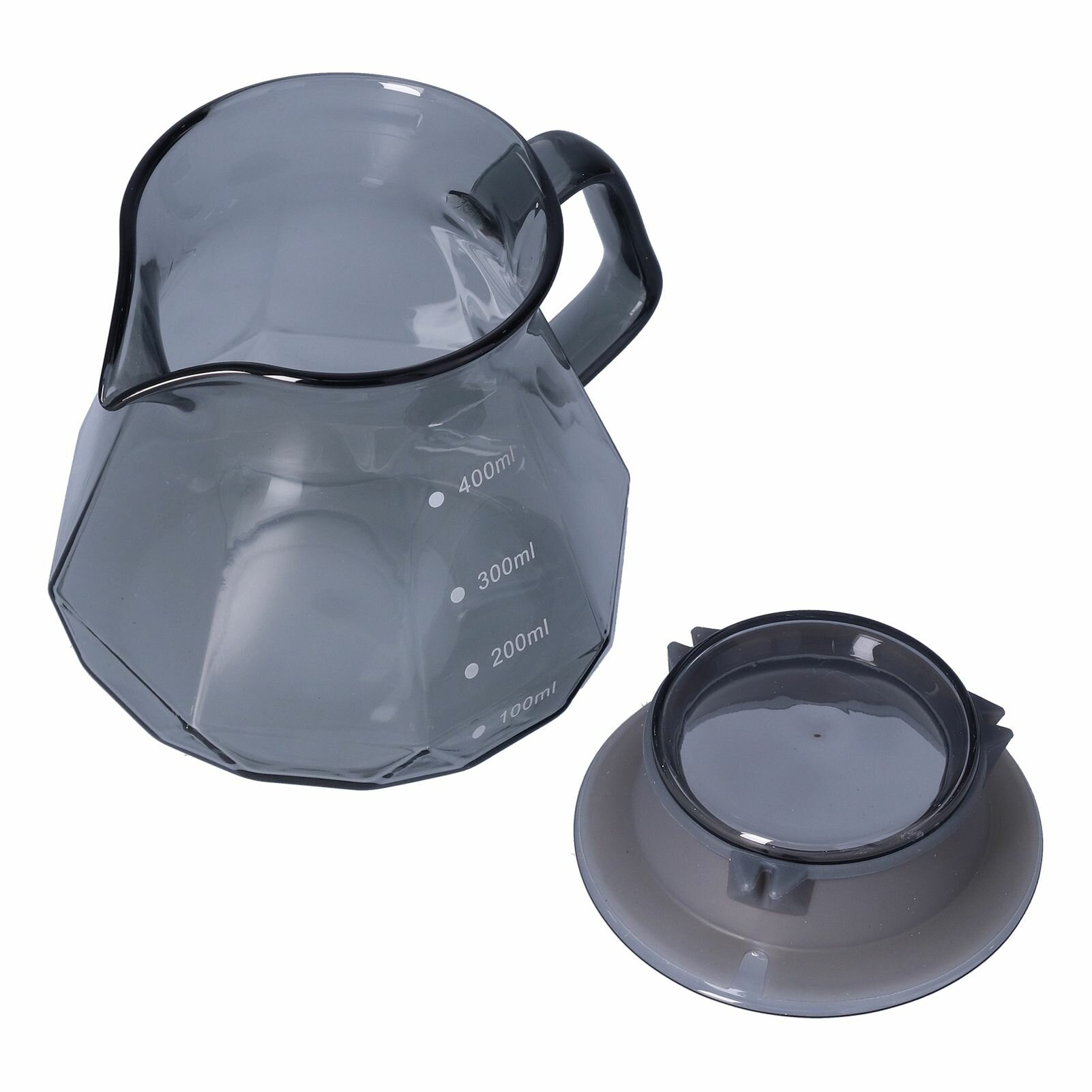 Чайник для кофе, термостойкий горшок для кофе, прозрачный черный стеклянный чайник для кухни, дома, 400 мл