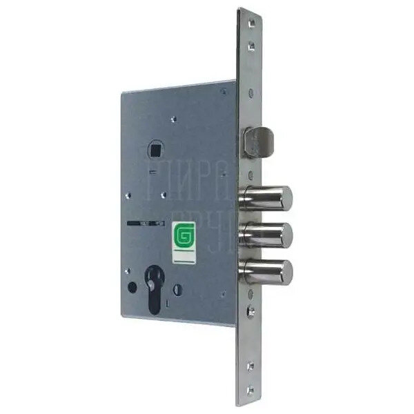 Корпус Guardian (Гардиан) врезного замка с защёлкой ЗВ 32.11 /123:120/ никель