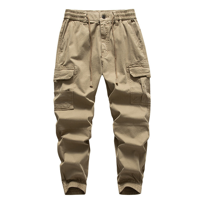 Мужские джинсы RONG CH Весна-осень тяжелый рабочий дизайн многокарманный спортивный