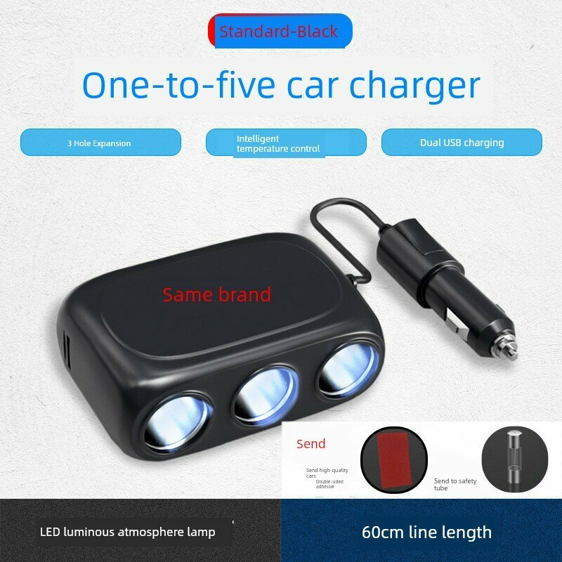 Автомобильное зарядное устройство с кабелем, адаптер для прикуривателя, блок питания, быстрое зарядное устройство PD