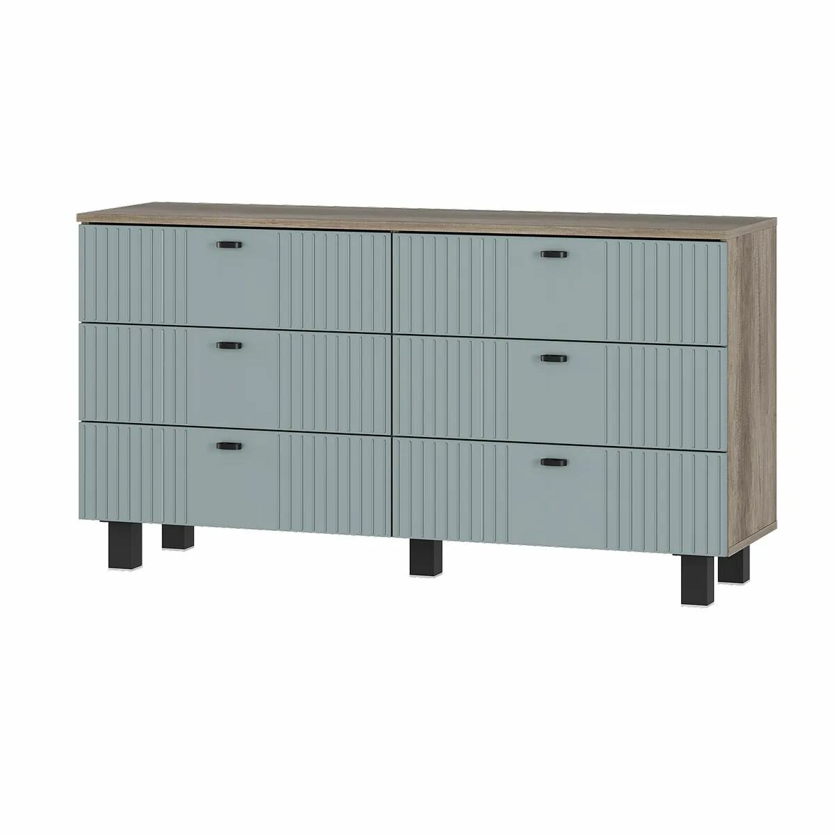 Комод "Олива" КМ-04 Дуб каньон/MF11 (Мебелони)