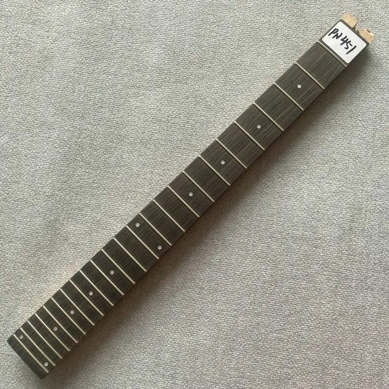 Гриф электрогитары PN451 без головки, 24 лада, масштаб 648 мм, клен + румовая доска, правый рукав, ДИУ (замена