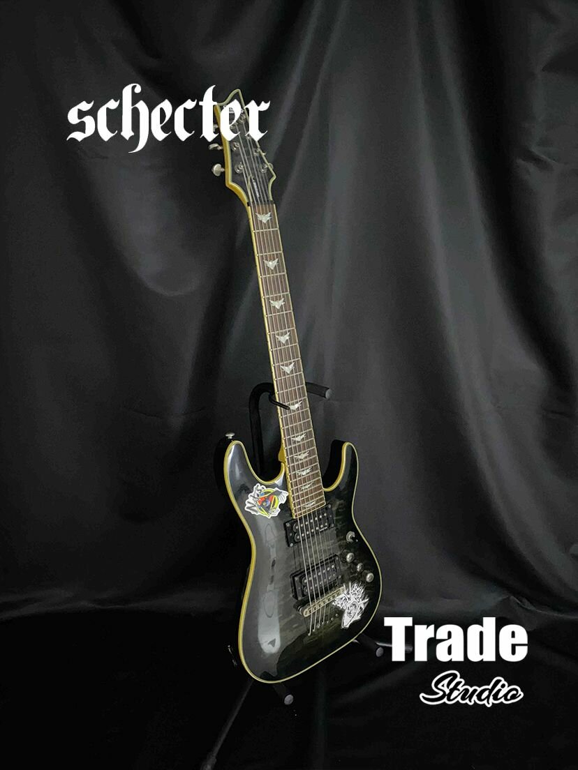 Schecter OMEN EXTREME FR LH Левая 7-струнная электрогитара с тремоло Floyd Rose