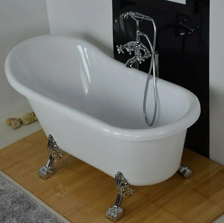 Ножки для ванны "Тигровые" из пластика/акрилла/ABS Золотой/серебристый