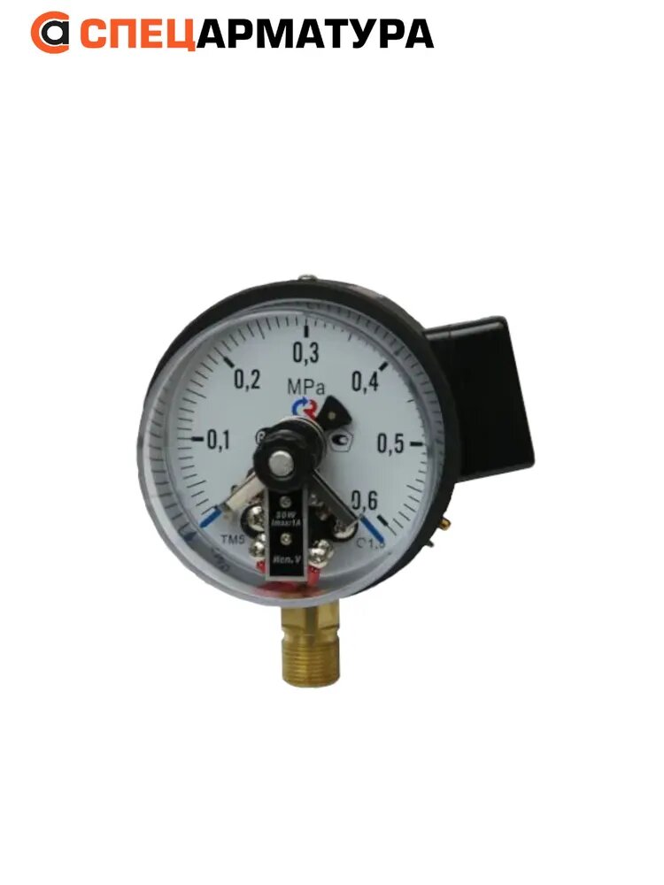 Манометр электроконтактный ТМ-510Р.05(0-0,6МРа)M20x1,5.1,5