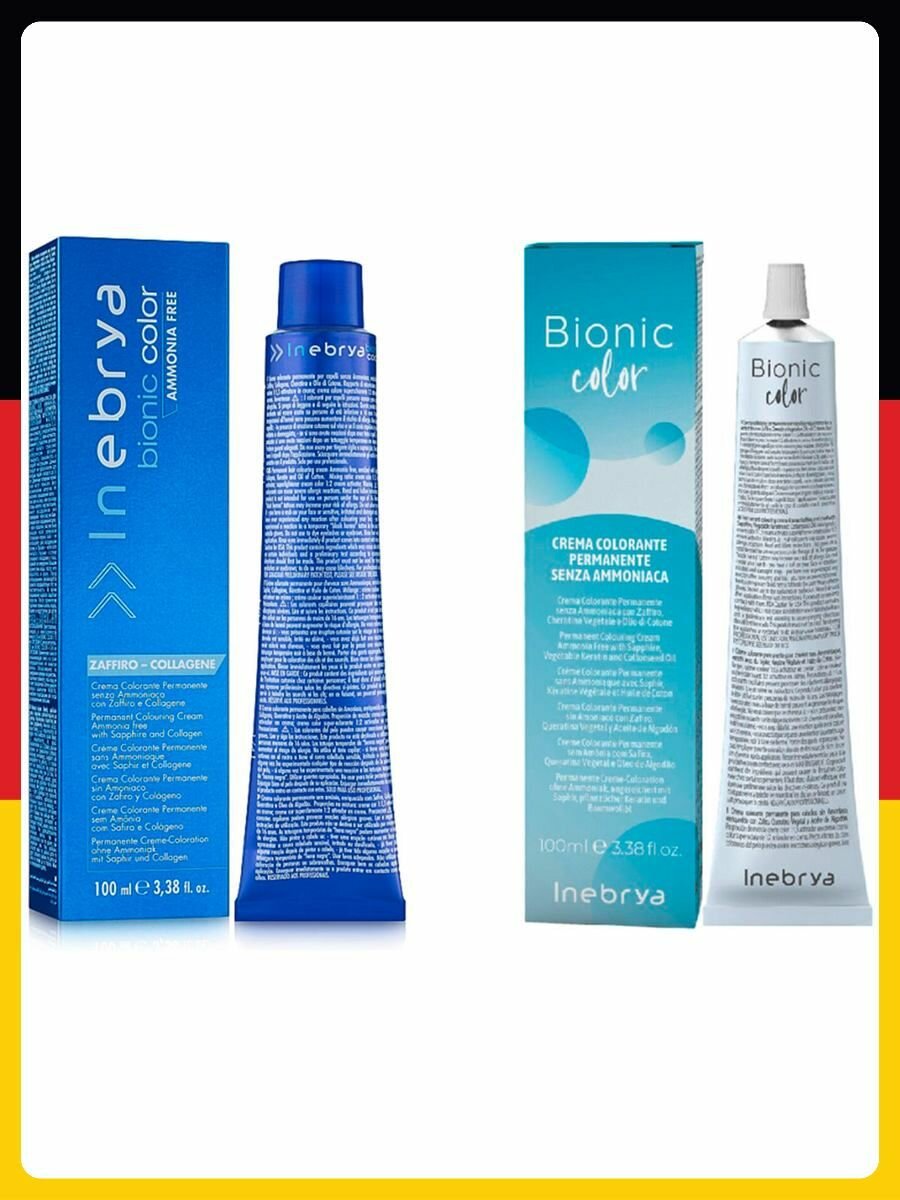 Краска для волос Bionic Color 10/02 Платиновый перламутровый блонд, 100 мл