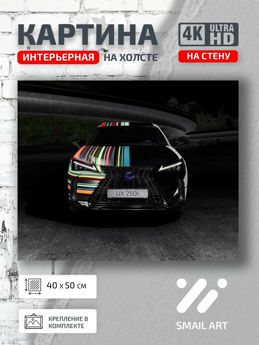 Картина на холсте интерьерная 40 на 50 на стену Рене Туррек для студии атмосфера