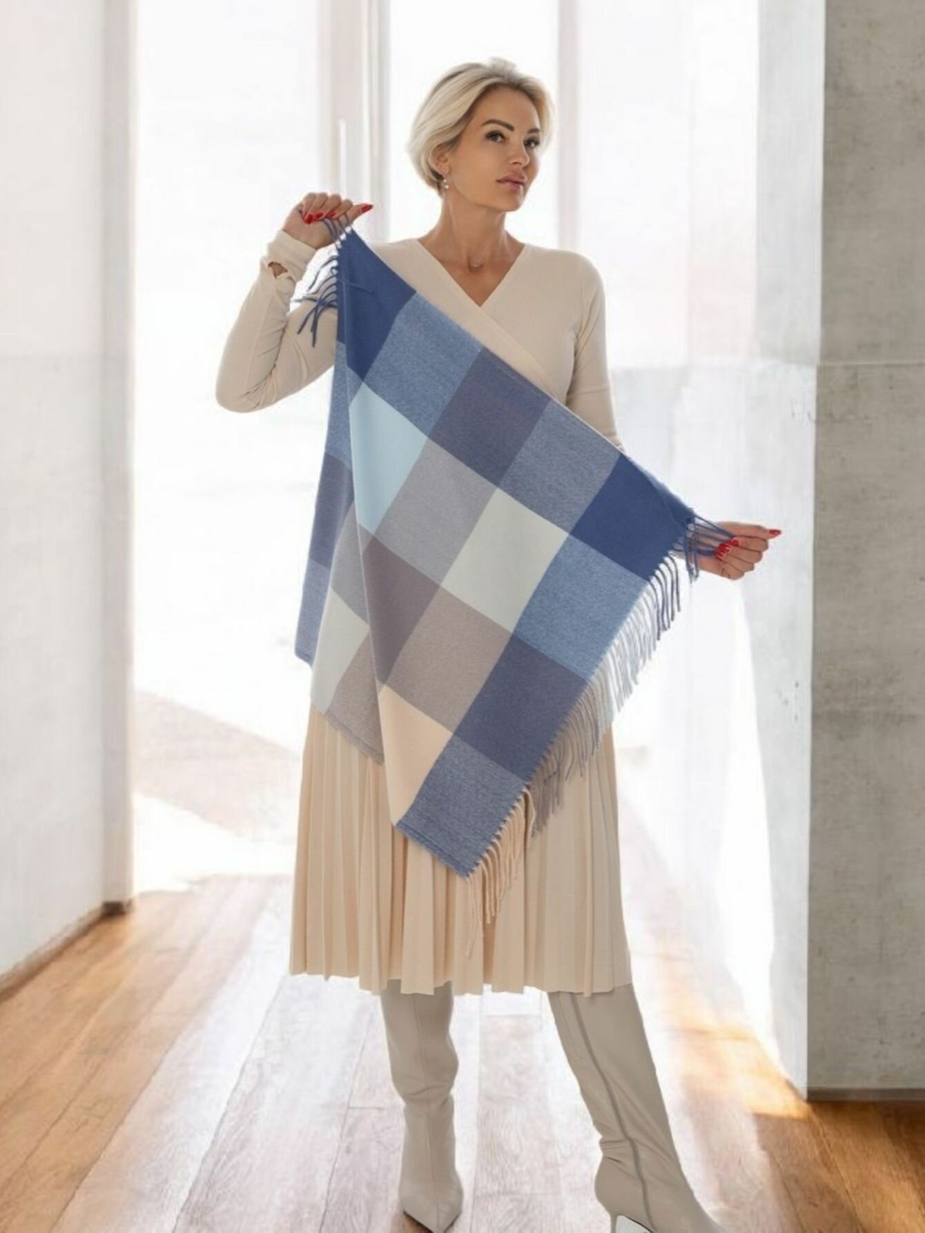 Платок Осень-зима 2025 для женщин