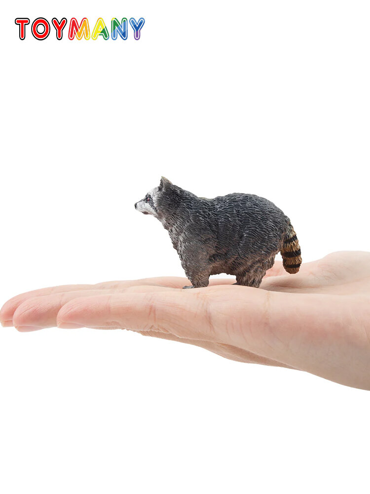 Toymany Фигурка животного, Коллекционная фигурка Енота, Подарок для детей