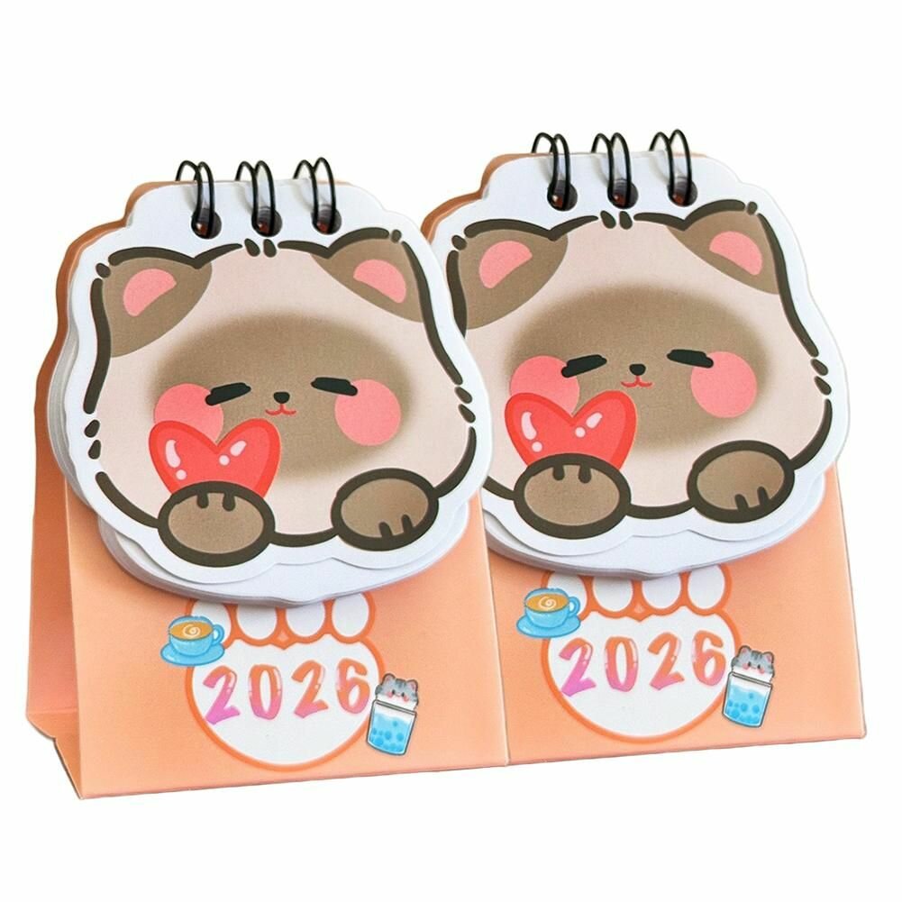 Новогодний календарь Cartoon Cat на 2026 год