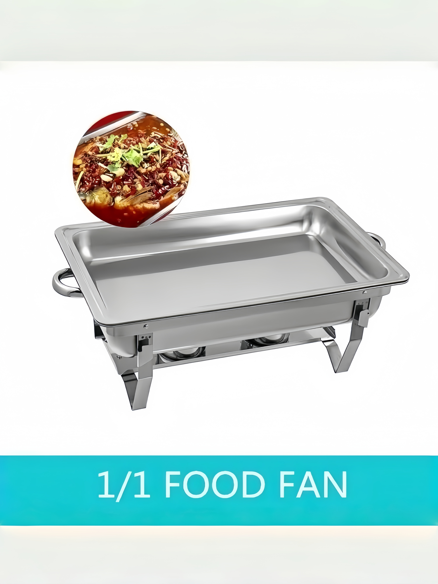 Мармит с крышкой Invite 9 л - Подогреватель кухонный / прямоугольный Блюдо для запекания с подогревом