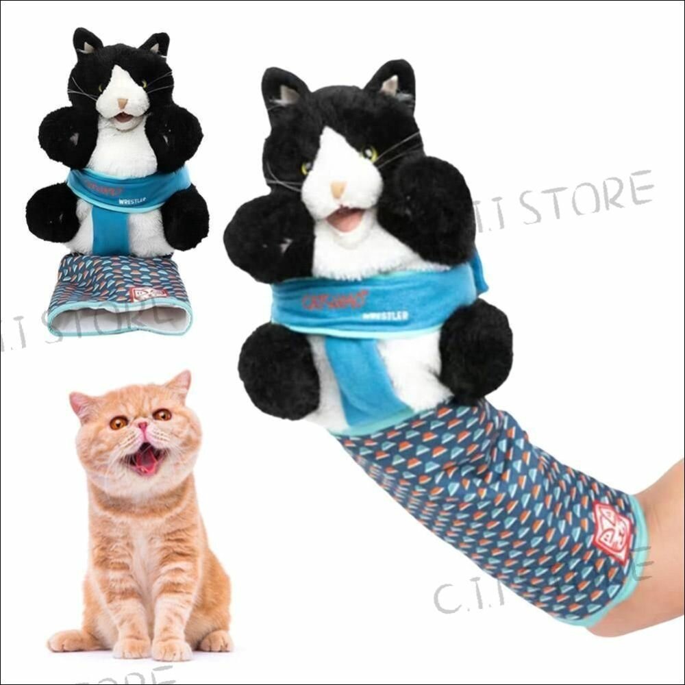 Кошки-марионетки-борцы, Забавные игрушки для кошек, боксерские перчатки, которые взаимодействуют с домашними кошками