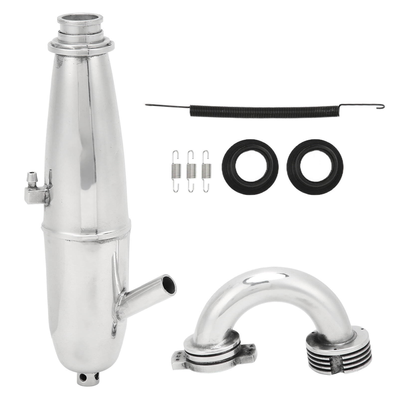 Труба эксмачты двигателя из алюминиевого сплава, прочная, антидеформационная, дистанционно управляемая, аксессуары для нефтяного грузовика 1/8