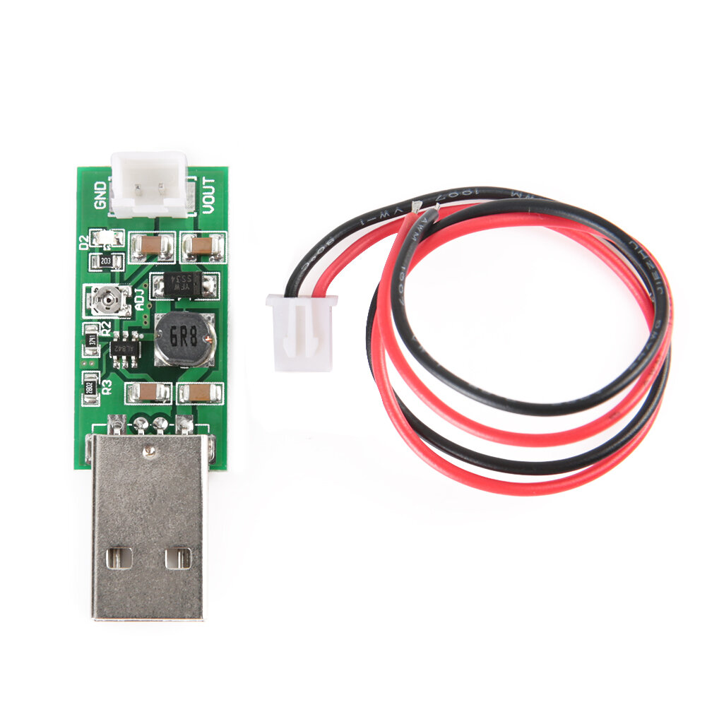 7 Вт USB DC 5 В в 6 В 9 В 12 В 15 В Регулируемая плата повышения выходного напряжения DC-DC преобразователь