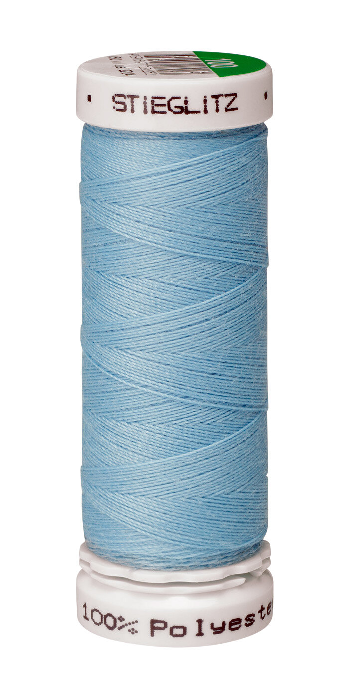 Нитки швейные Stieglitz50 70м, голубой (2304)
