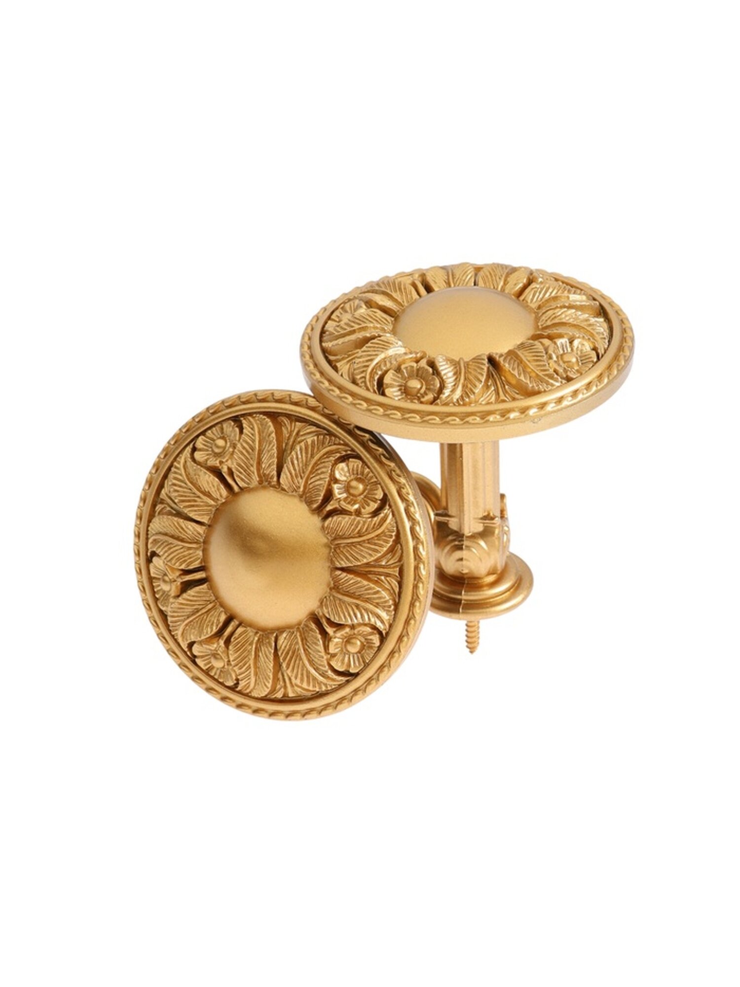 Крючок для штор CAPPIO KS031, d=95 мм, цвет золото, 2 шт 10906509