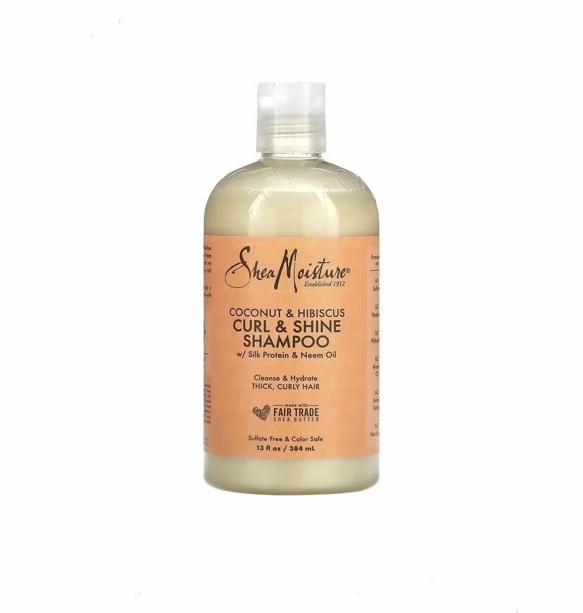 Shea Moisture Шампунь для волос, 384 мл