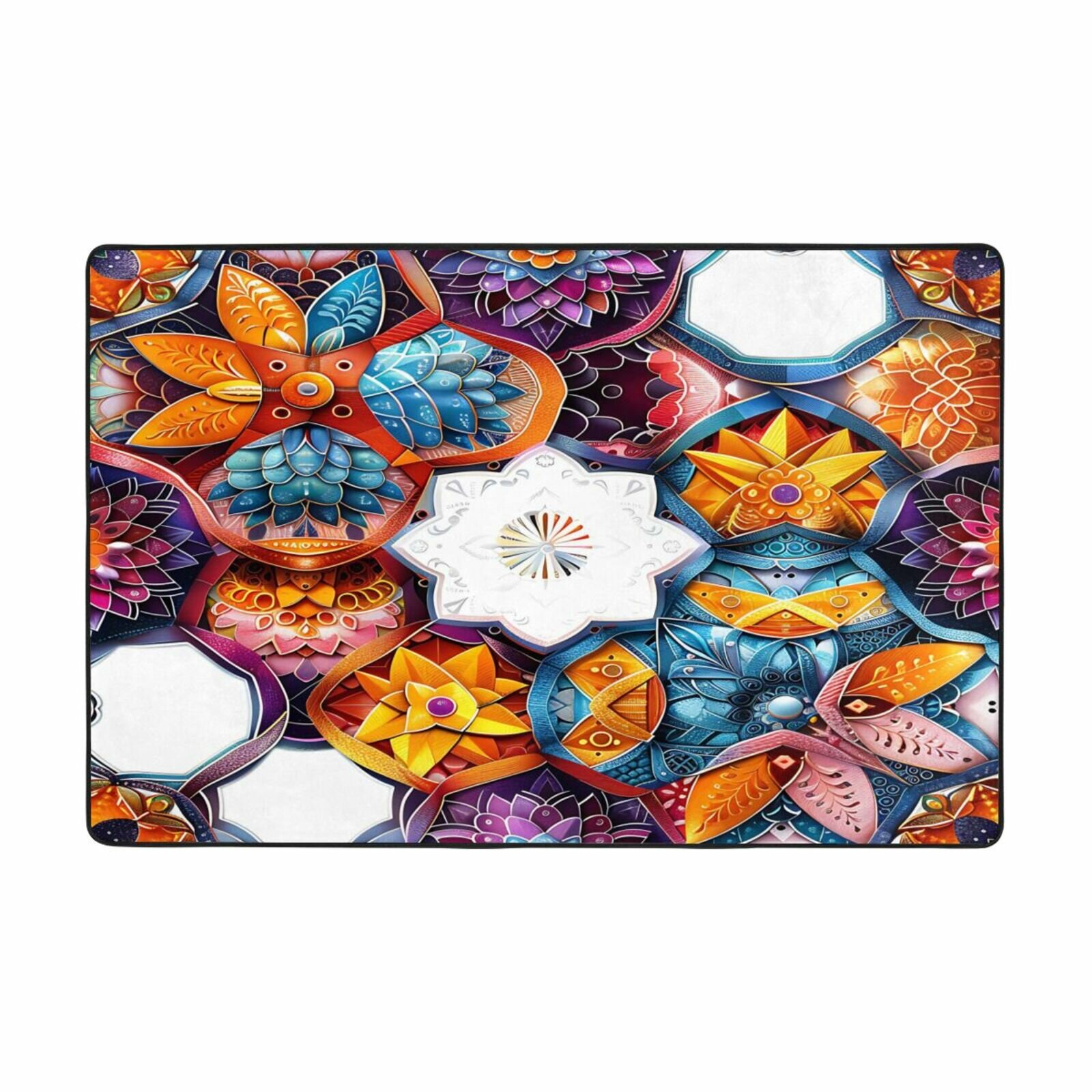 Ковер безворсовый，ковер в детскую，ковер в прихожую，ковер в гостиную，ковер прикроватный，ковер в детскую комнату 60x91cm