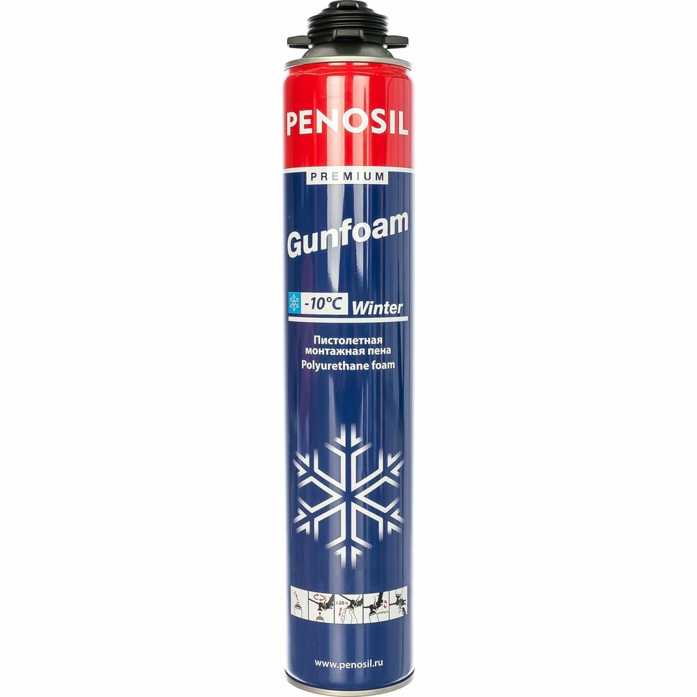 Монтажная профессиональная пена Penosil Premium Gunfoam winter A1205 218905 A1579Z