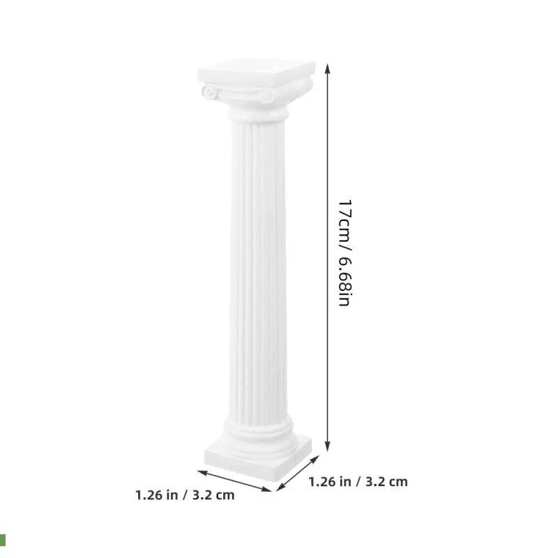 Квадратные столбы для декора, белые римские столбы, украшения для интерьера, пластиковые статуи, колонны, подставки для статуй