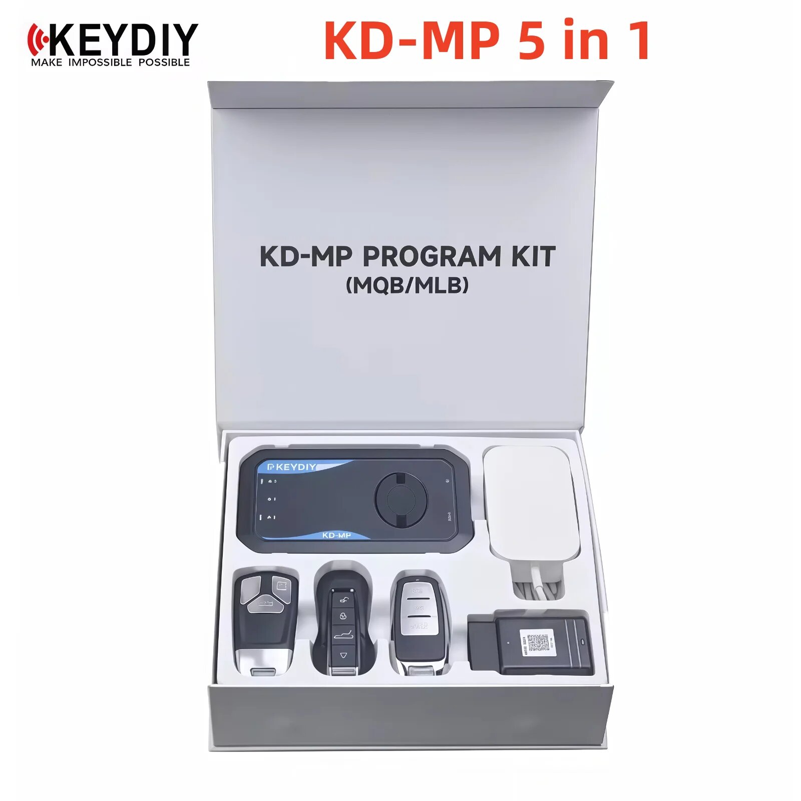 Инструмент KEYDIY KD MP 5 в 1, дополнительные клавиши, системы MLB MQB для систем Audi/Porsche/Lamborghini/Bentley/VW/Touareg MLB и MQB