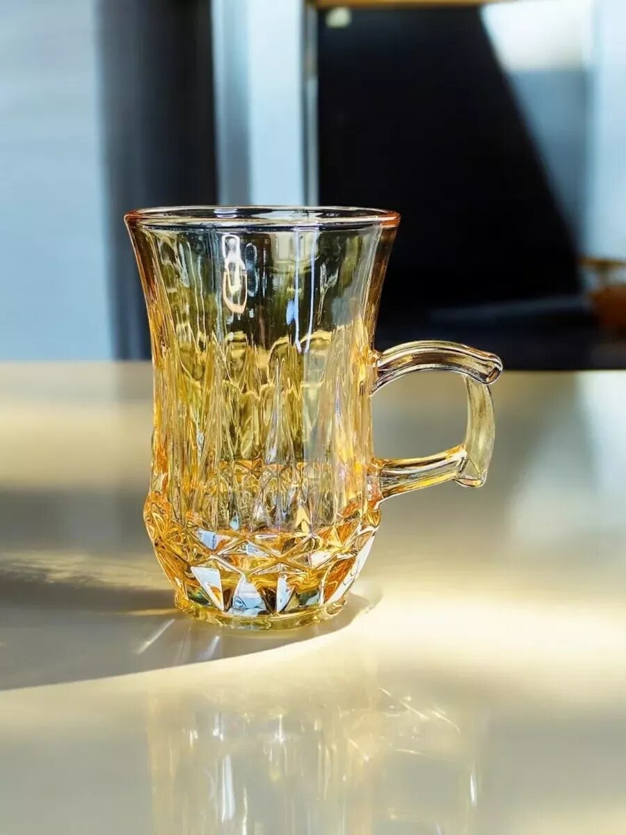 Стаканы 6 шт Lenardi, стеклянные, 150 мл
