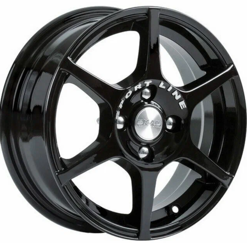 Диск СКАД Ягуар 5.5x14 4x98 ET38 DIA58.6 алмаз