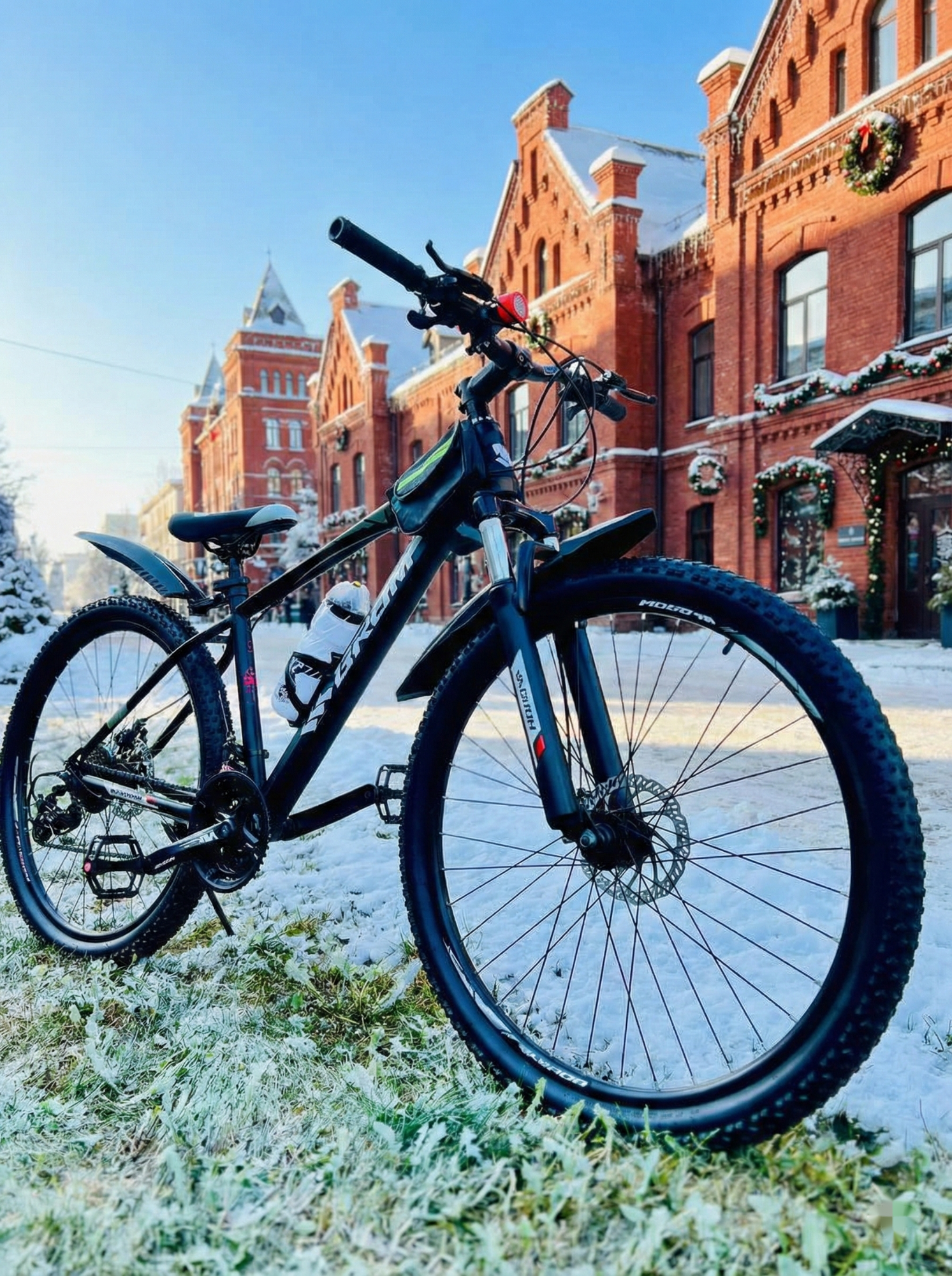 Горный велосипед GROM, городской, 27.5 дюймов / взрослый, мужской и женский для прогулки / скоростной, спортивный велик для подростков черный