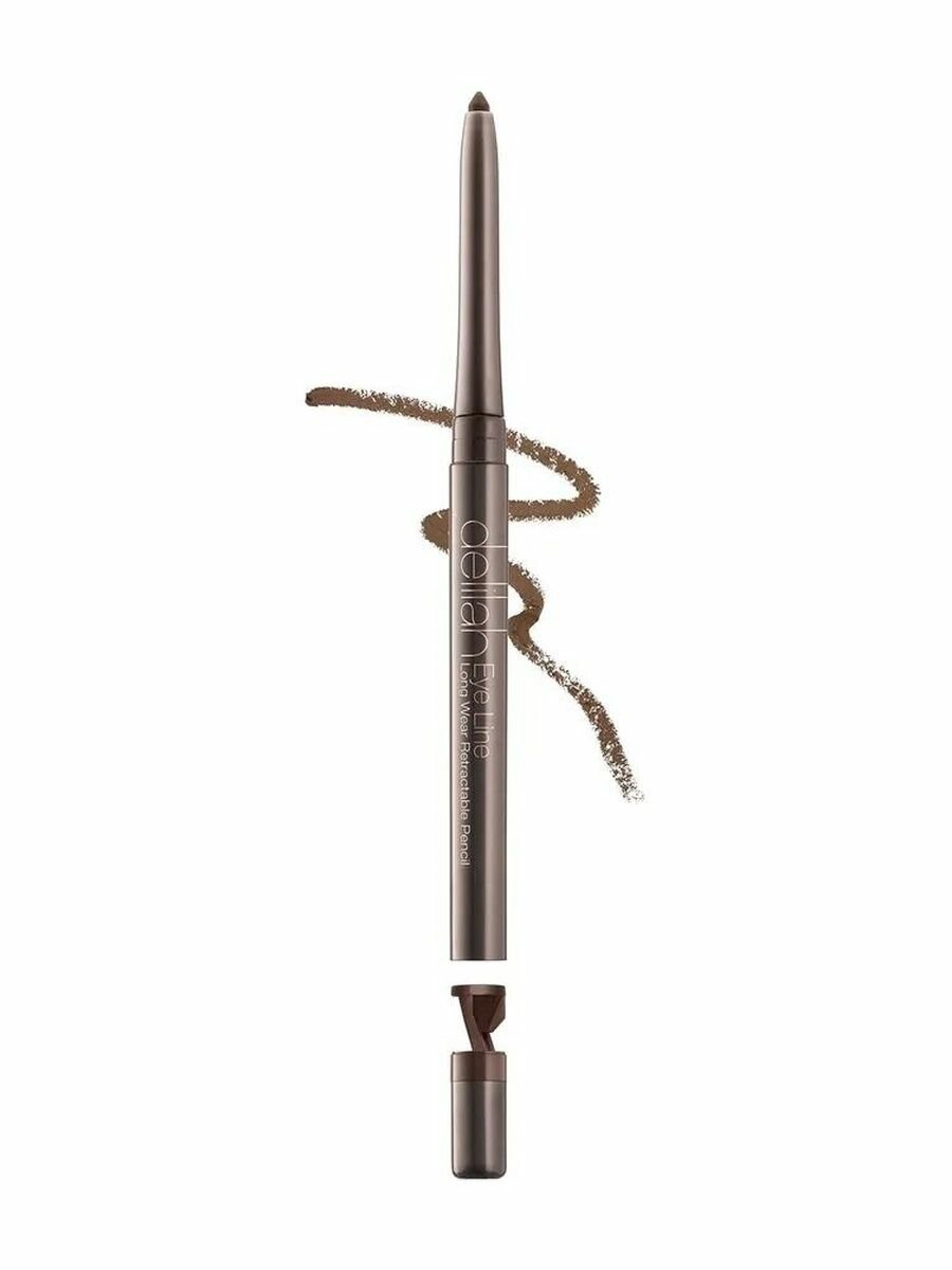 Delilah - Eye Line Long wear Retractable Pencil - Twig, Карандаш для глаз, 0,31 г