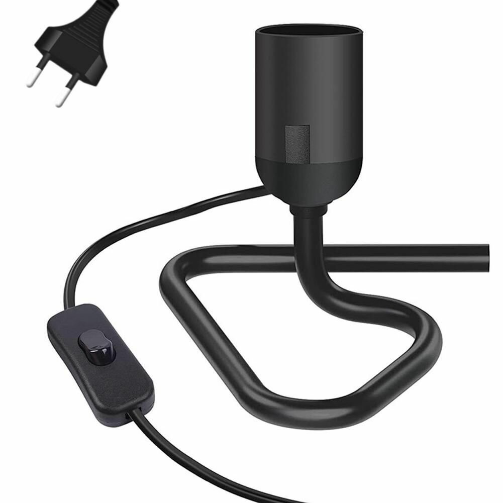 Устойчивый кронштейн-держатель лампы подходит для патрона лампы E27E26