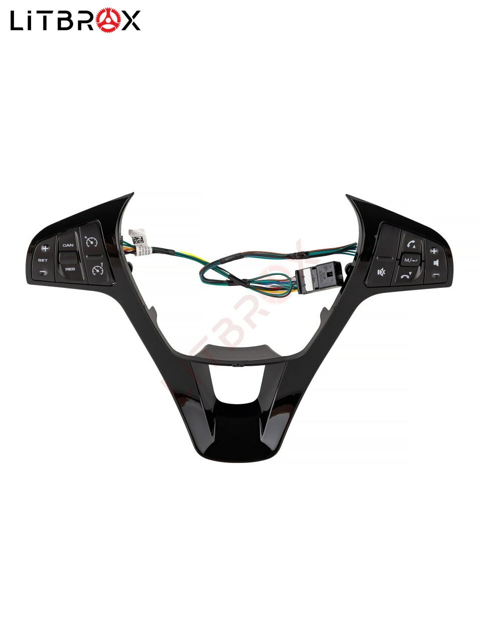 Вставка мультируля (Черная) ВАЗ LADA Vesta, XRay, Largus FL / 30150156