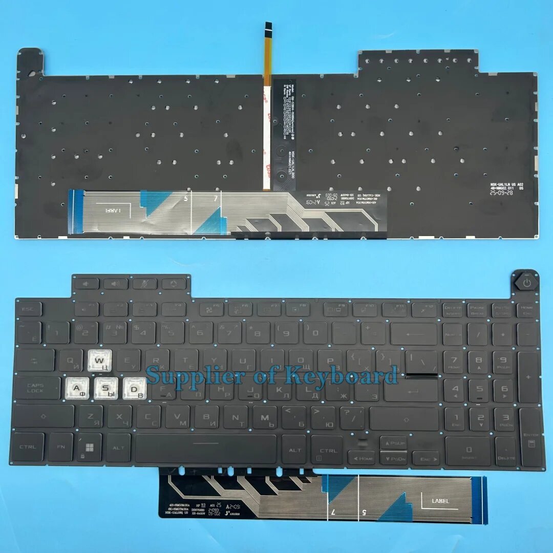 Клавиатура ASUS TUF 3 Gaming, русская, RGB Backlit