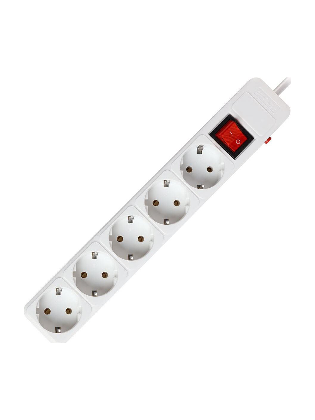 Сетевой фильтр Smartbuy удлинитель SBSP-5-18-W 5 гн х 1,8 м белый