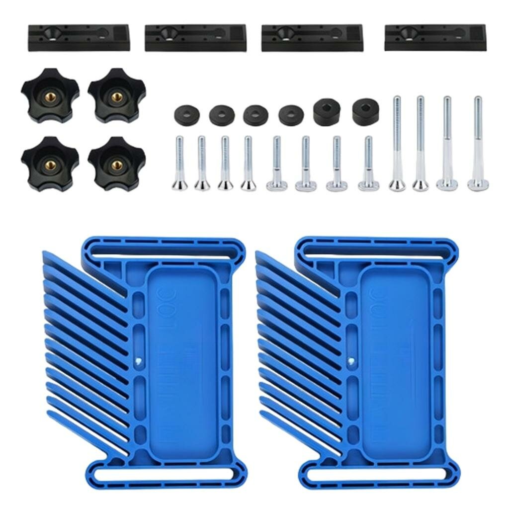 Упор для деревообработки, Синий