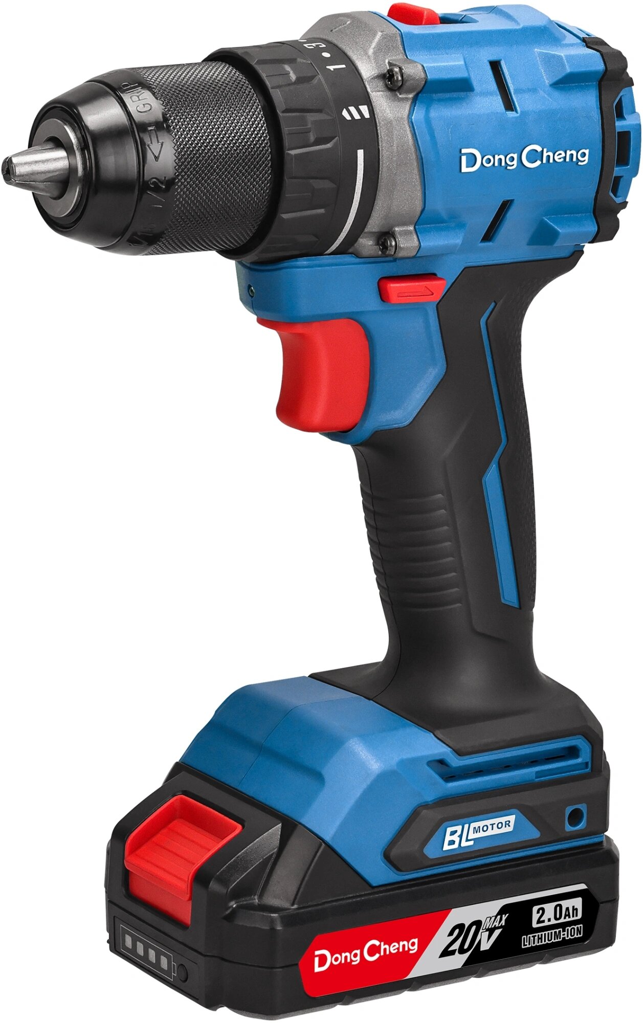 Дрель-шуруповерт DongCheng DCJZ2060 аккум. патрон: б