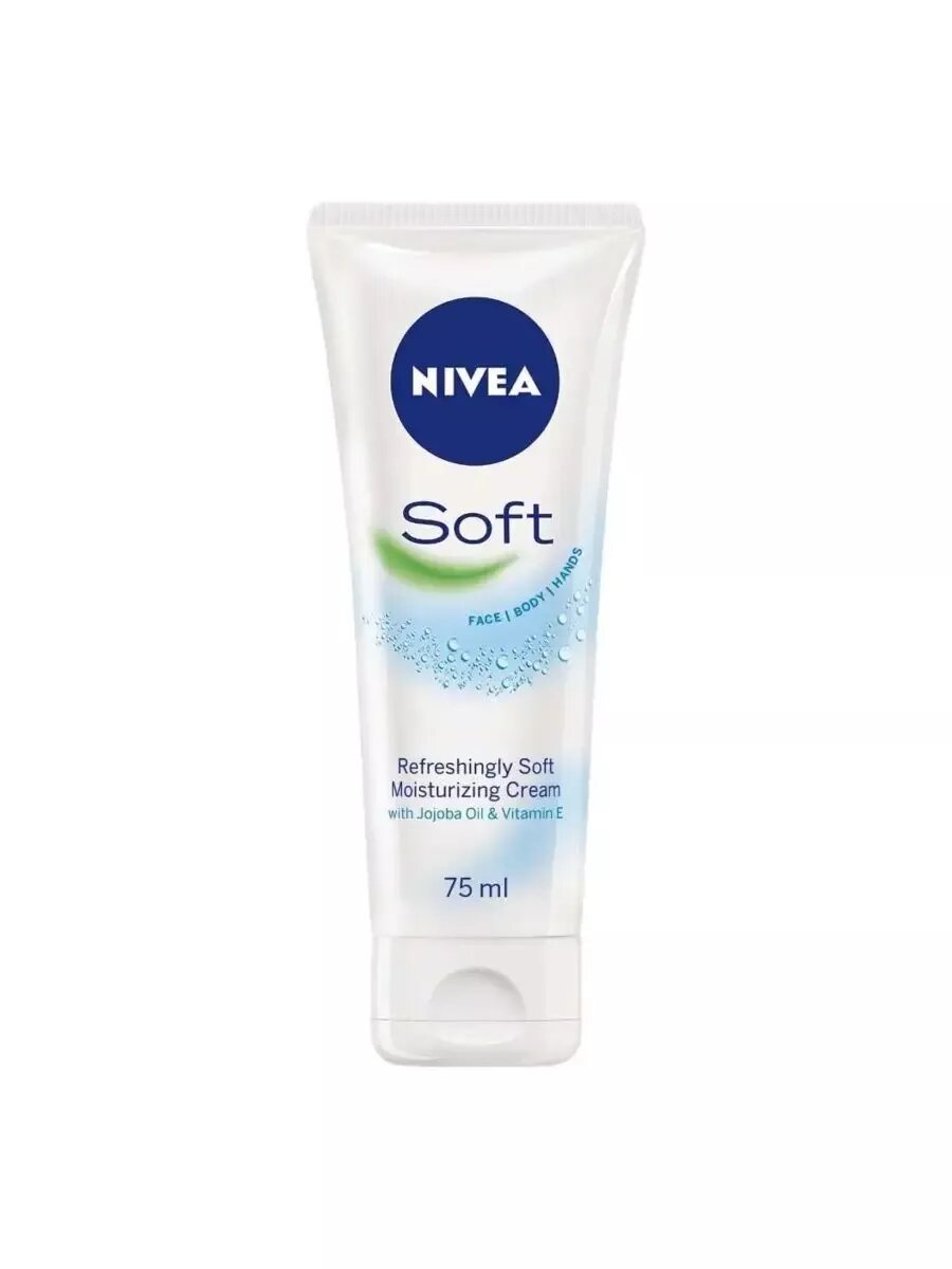 Крем Nivea Soft увлажняющий с маслом жожоба 75 мл
