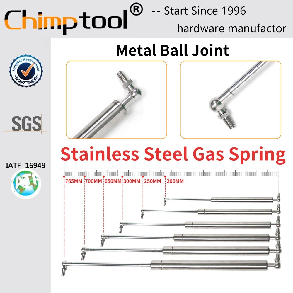 Шарнирный соединитель из нержавеющей стали Chimptool 480 mm, 600 N