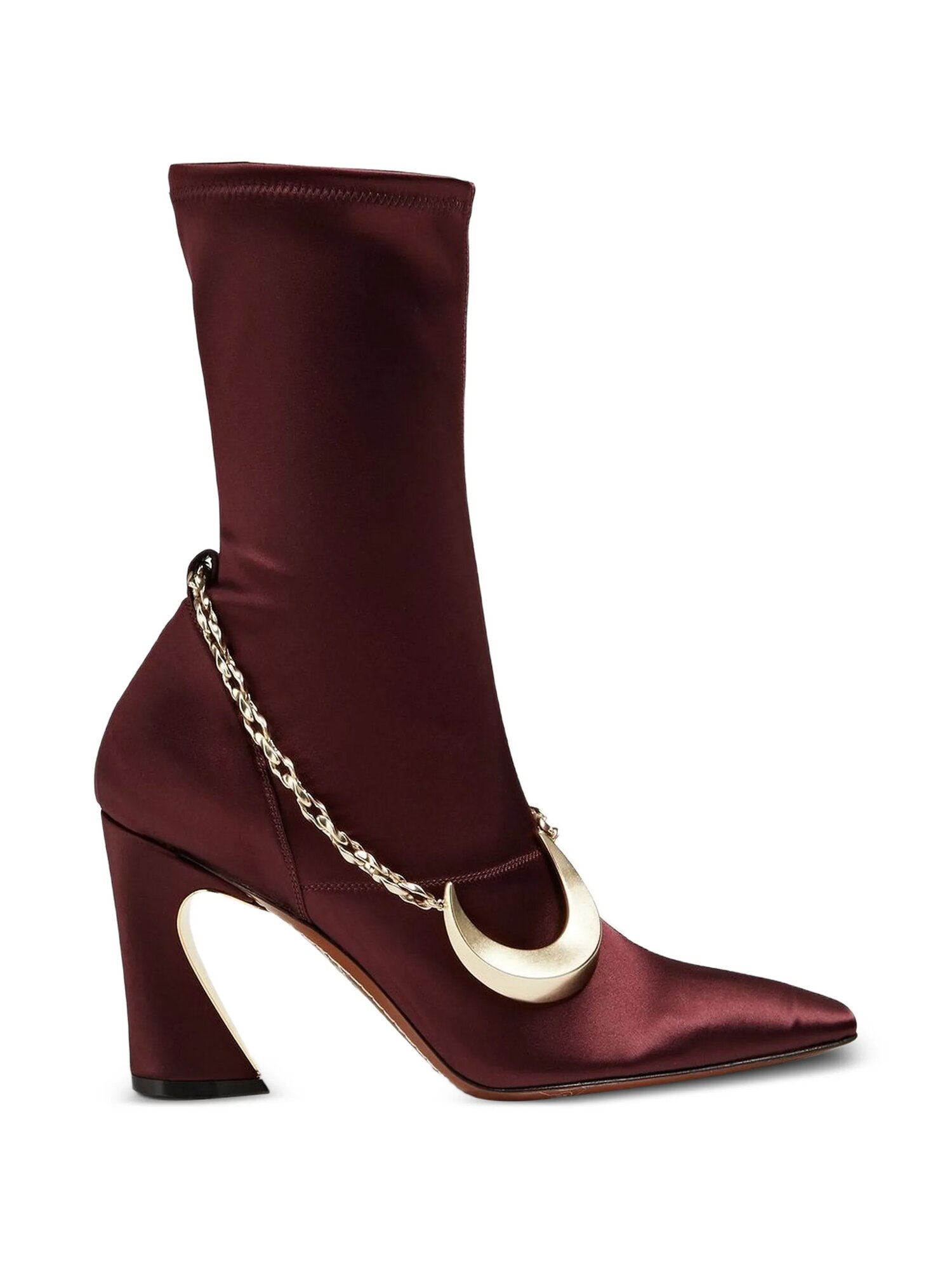 Ботинки Chain-detail ankle boots