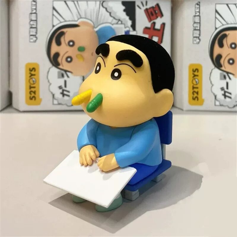 52toys Крэйон Шин-чан Ранний Картофель Слияние Карандаша Фигурка Нераспечатанная Упаковка Коллекционный Набор