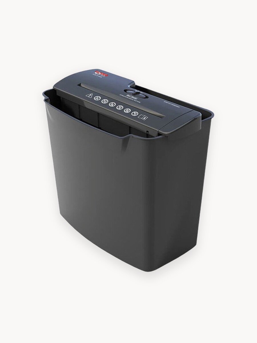 Шредер/уничтожитель Soho S202, 2 уровень секретности, фрагмент 7мм, полоска, 8 листов, 9 л, скобы