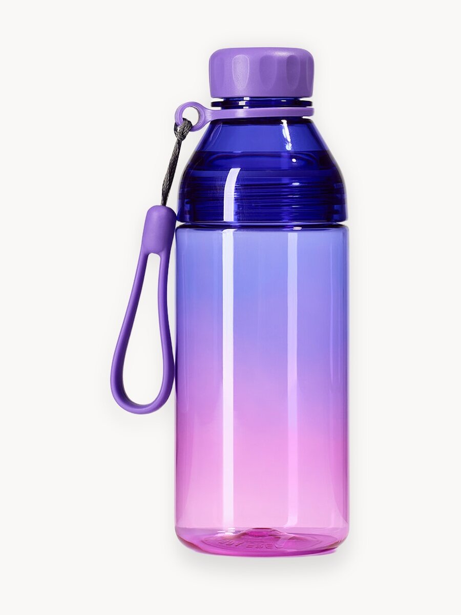 Модульная бутылка Яндекс «Закат», с ситом и ручкой, экопластик, 500 мл