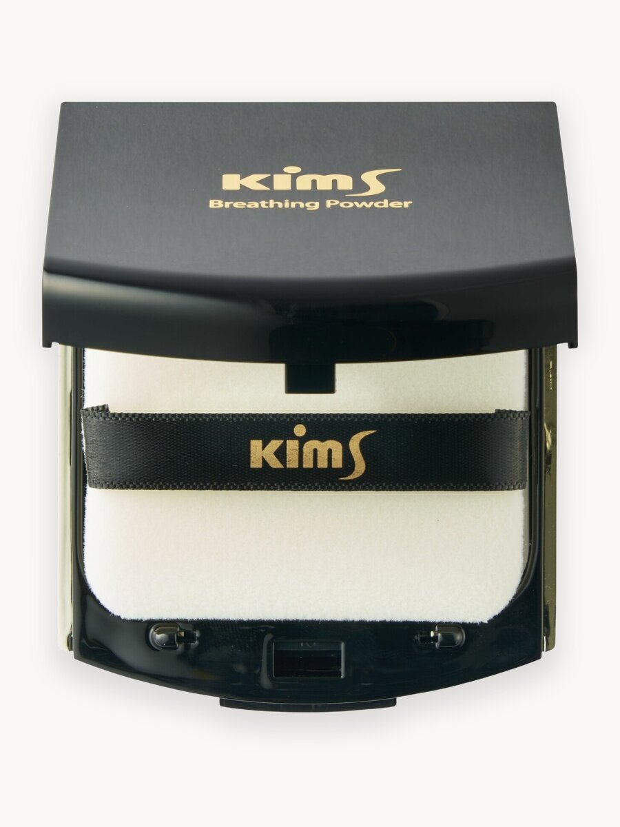 Компактная пудра Kims Breathing, для лица, стойкая, матовая, фиксирующая