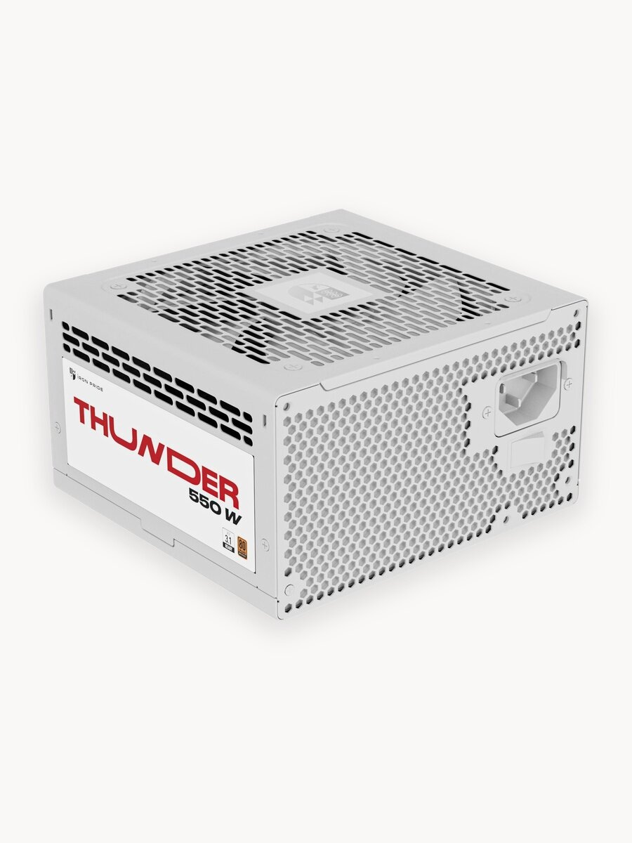 Блок питания Thunder 550W 80+Bronze ATX3.1+DC-DC+APFC+Модульный+3 года гарантии