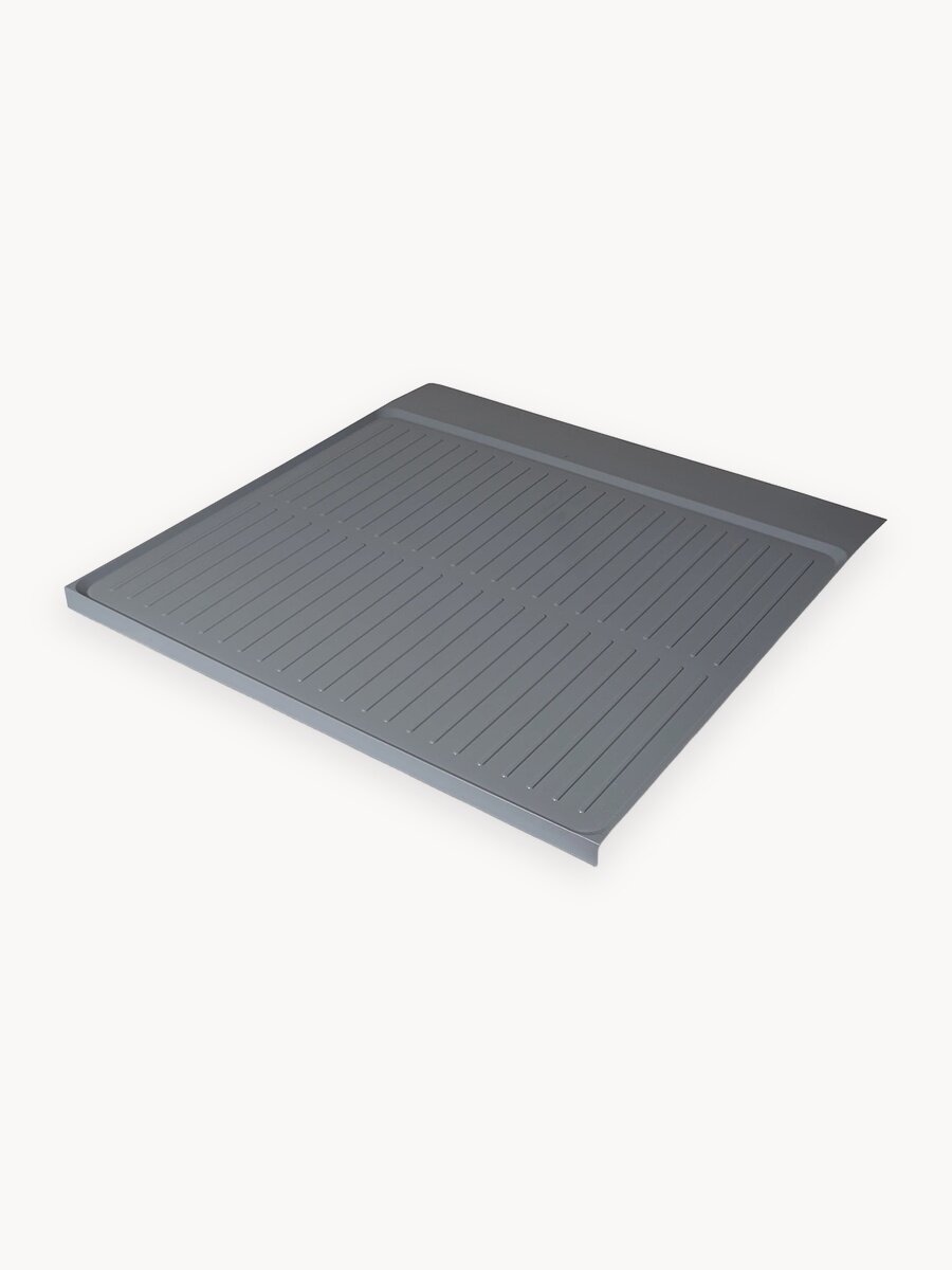 Поддон гигиенический под мойку JET в нижнюю базу 600 мм. Пластик, цвет серый