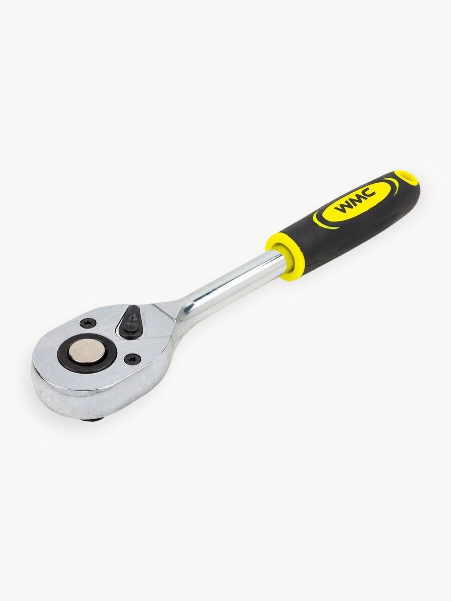 Ключ трещетка WMC TOOLS, хромованадиевая сталь, 1/2", 24 зуба