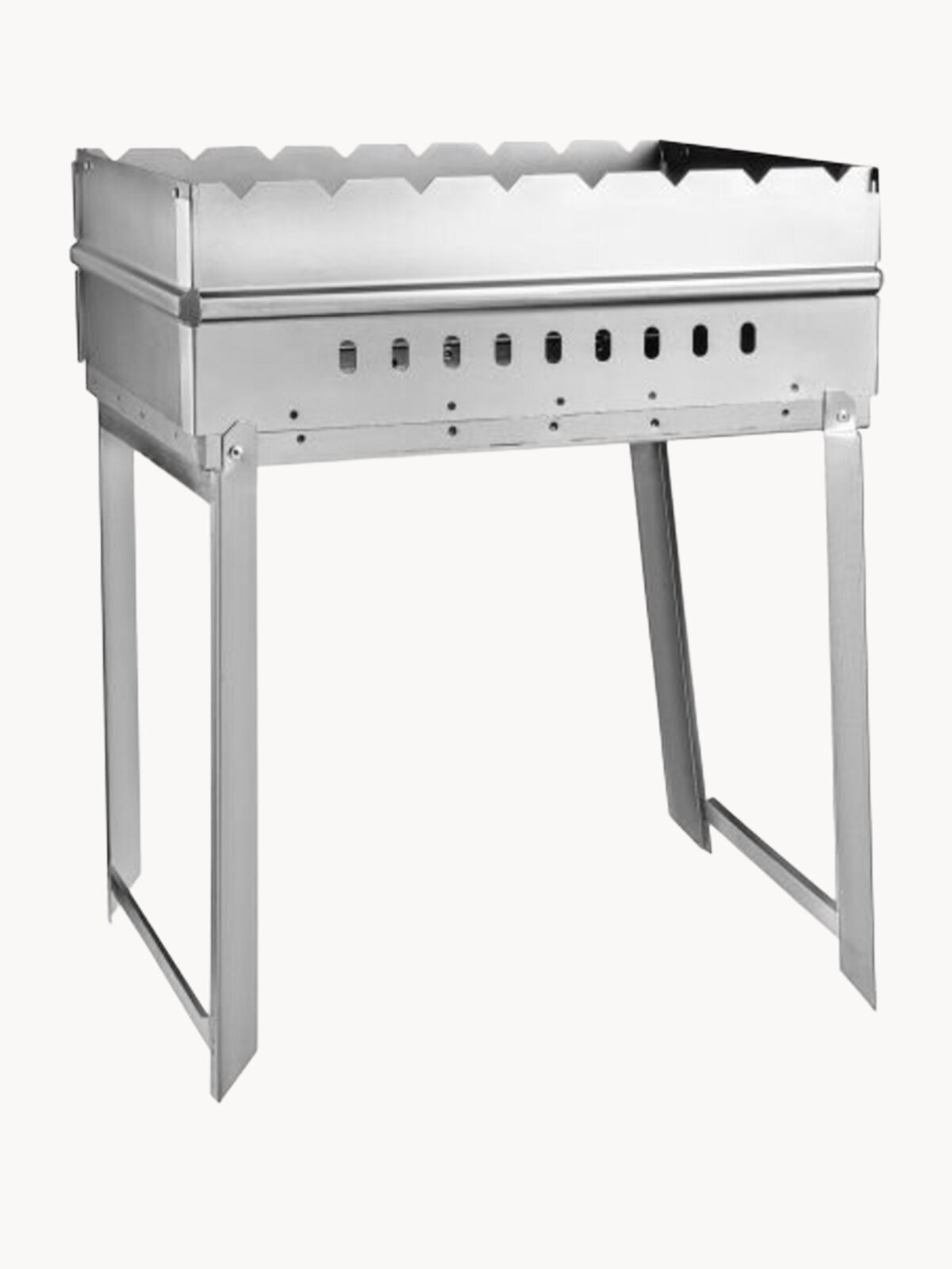 Мангал Grillboom 103-066 Дипломат на ножках, толщина 1мм, 45x30x40см